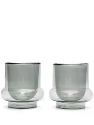 TOM DIXON Bump Coffee Cups - Grey