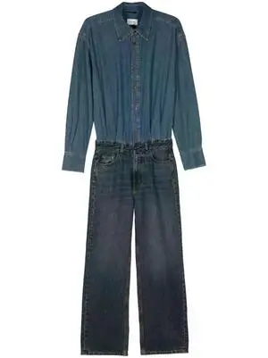 HAIKURE Tessie Denim Jumpsuit - Blue