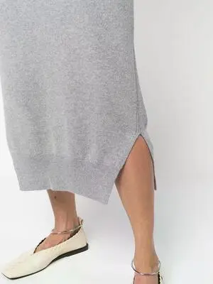BARRIE High-waisted Knit Skirt