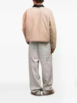 ROUGH. Faded Wide-leg Jeans