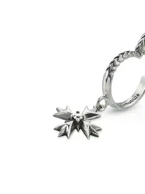 Emanuele Bicocchi Crest Single Earring - Silver