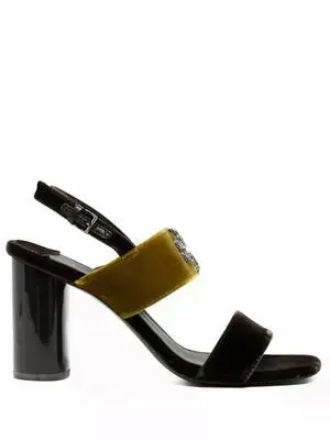 Tory Burch Logo-appliqué Leather Sandals