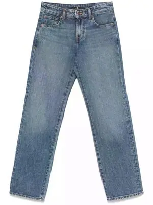 7 For All Mankind Calie Straight-leg Jeans In Imperial