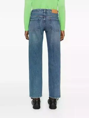7 For All Mankind Calie Straight-leg Jeans In Imperial