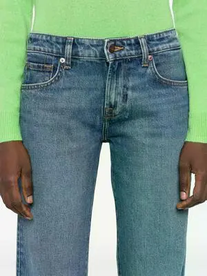 7 For All Mankind Calie Straight-leg Jeans In Imperial