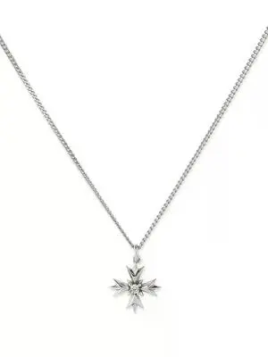 Emanuele Bicocchi Crest Sterling Necklace - Silver