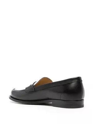 SCAROSSO Two-tone Leather Loafers