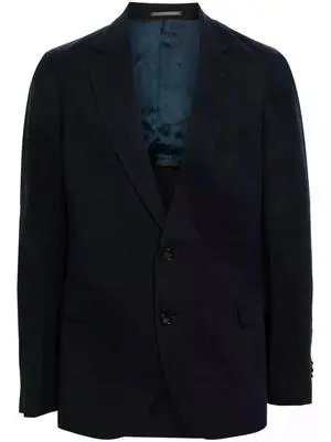 N.peal Amalfi Linen Single-breasted Blazer
