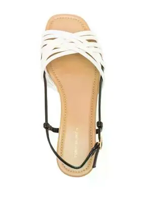 Tory Burch Leather Slingback Sandals