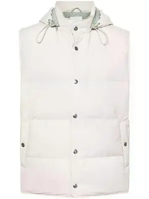 Eleventy Hooded Padded Gilet
