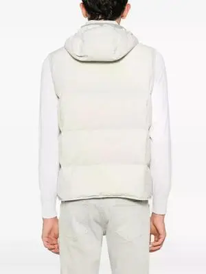 Eleventy Hooded Padded Gilet