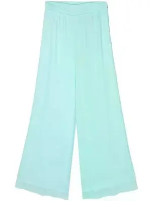 Patrizia Pepe Pleated Wide-leg Trousers