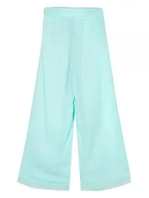 Patrizia Pepe Pleated Wide-leg Trousers