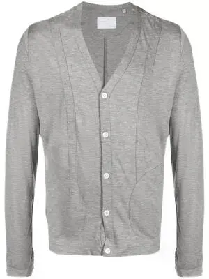 PRIVATE STOCK LABS The Constantine Mélange-effect Cardigan