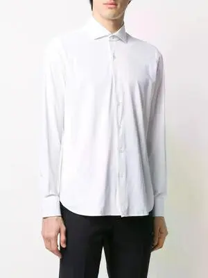 ORIAN Plain Long-sleeve Shirt