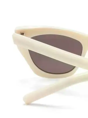 Saint Laurent Kate Sunglasses - Neutrals