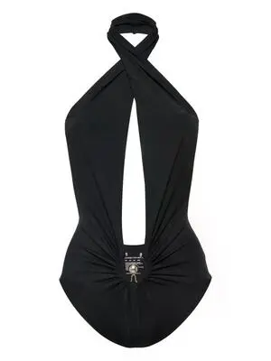 Christopher Esber Halterneck Bodysuit With Ring Embellishment