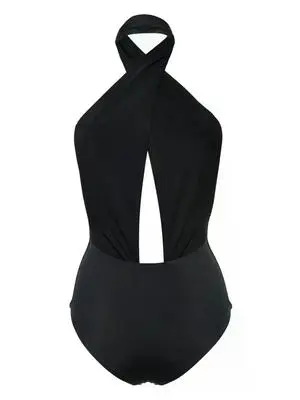 Christopher Esber Halterneck Bodysuit With Ring Embellishment