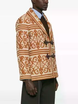 Valentino Garavani Jacquard Jacket - Brown