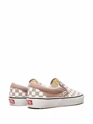 VANS Classic Checkerboard Slip-on Sneakers - Neutrals