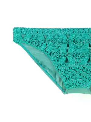AMIR SLAMA Crochet-knit Swimming Trunks