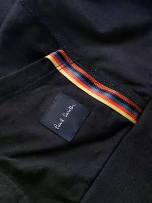 Paul Smith Cotton Zip-up Hoodie With Rainbow Motif