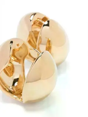 Coperni Logo Huggie Hoop Earrings