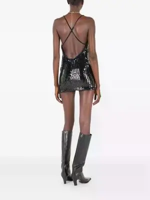 Roberto Cavalli Sequined Mini Dress