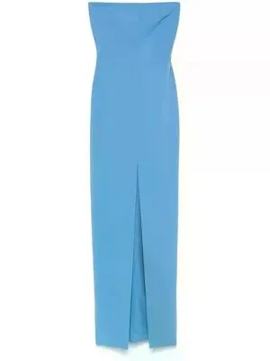 Solace London Bysha Maxi Dress - Blue