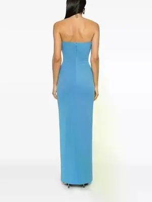 Solace London Bysha Maxi Dress - Blue