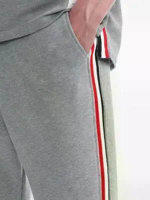 Thom Browne Rwb Stripe-trimmed Track Pants