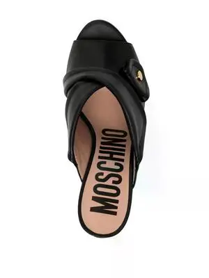 Moschino Leather Sandals