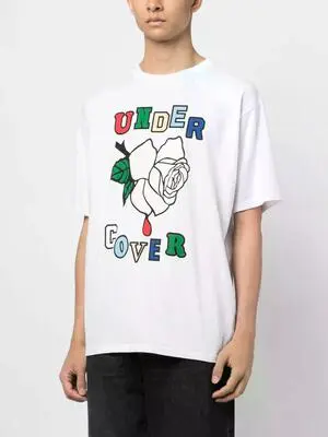 Undercover Rose Cotton T-shirt