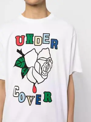 Undercover Rose Cotton T-shirt