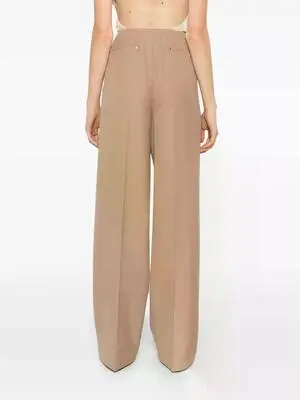 Fendi Grain-de-poudre Wool Trousers
