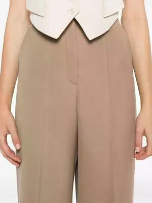 Fendi Grain-de-poudre Wool Trousers