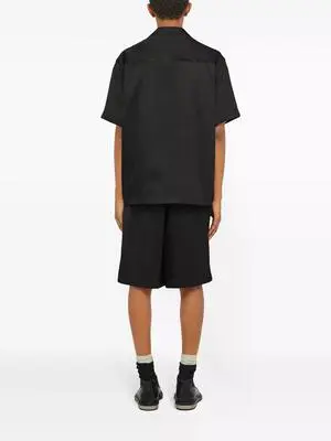 JIL SANDER Short-sleeve Notched-collar Shirt