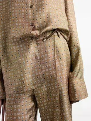 Prada High-waist Twill Pants