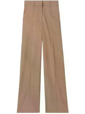 Burberry Wide-leg Wool Trousers