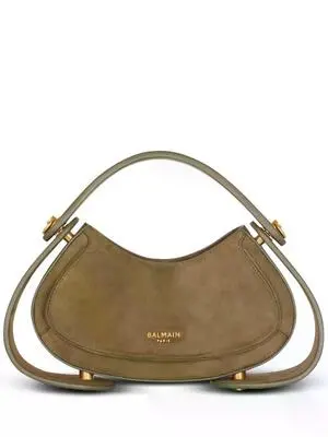 Balmain Jolie Madame Suede Tote Bag - Brown