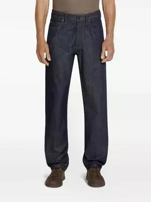 Zegna Roccia Rinse-washed Jeans - Blue