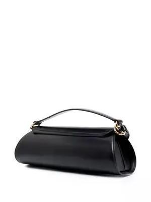 JIL SANDER Cannolo Shoulder Bag - Black