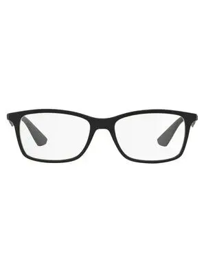 Ray-ban Rectangle-frame Glasses - Black