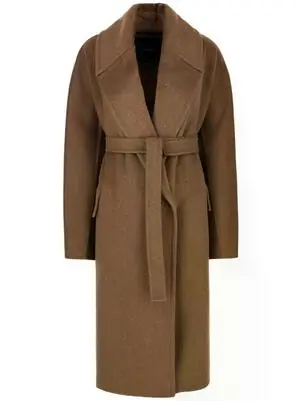 Max Mara Belted Long Coat