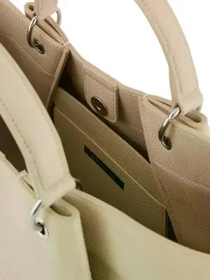 Armani Exchange Pleat-detail Tote Bag