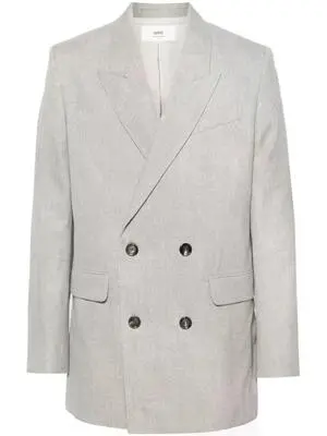 AMI Paris Double-breasted Blazer