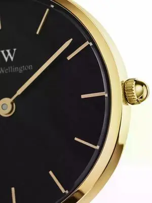 DANIEL WELLINGTON Petite Evergold Watch - Black