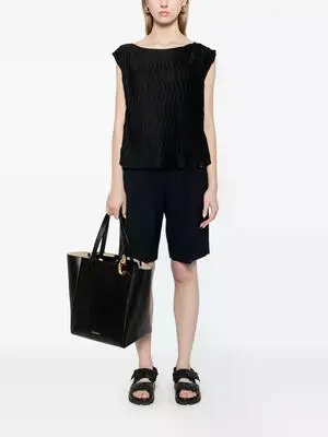 Herno Plissé Top - Black