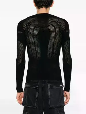 MISBHV Open-knit Jumper With Appliqué Logo