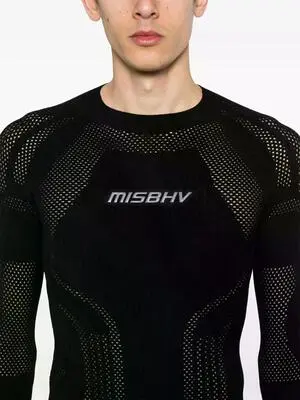 MISBHV Open-knit Jumper With Appliqué Logo